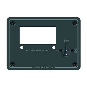 Blue Sea 8410 120/240 AC Digital Meter Panel