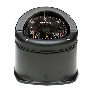 Ritchie HD-745 Helmsman Compass - Deck Mount Combidal - Black