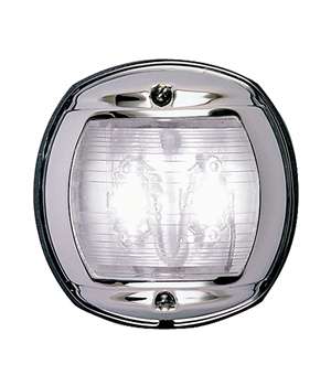 Perko LED Stern Light - White - 12V - Chrome Plated Housing