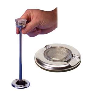 Innovative Lighting Manual LED Stern Extend-a-Light Chrome 4'