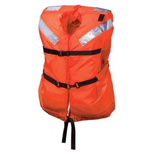 Kent Type I Vest Style Life Jacket - Adult Universal