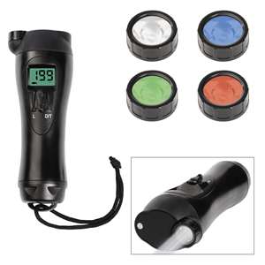 HawkEye Handheld Depth Finder w/Integrated LED Flashlight