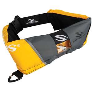Stearns 0340 M16 Manual Inflatable Belt - Gold/Grey