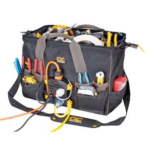 CLC Tech Gear Power Distribution Tool Bag - 18"
