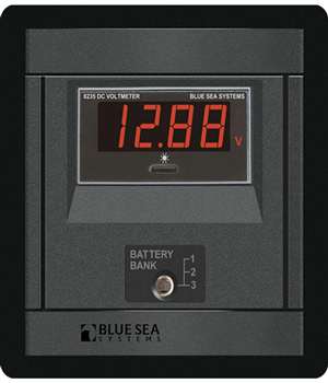 Blue Sea DC Digital Voltmeter Panel