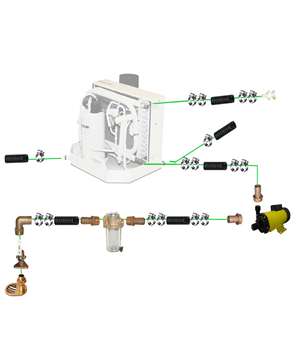 Webasto Sea Water Kit f/FCF9000 - 115V