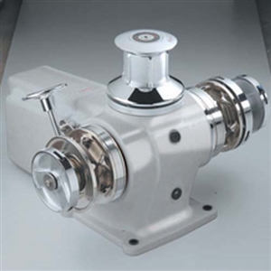 Lofrans Titan C Windlass, Anodized, Dual Capstan, Single Gypsy ...