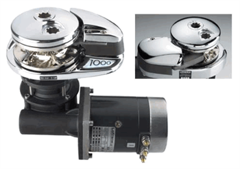 Lofrans Project 1000 Windlass, 1000W/LW7921LP/1 24VDC, Chrome, Low ...