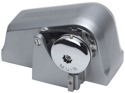 Muir Compact H600 Horizontal Powered Windlass 12V 400W Silver - MHR060012E